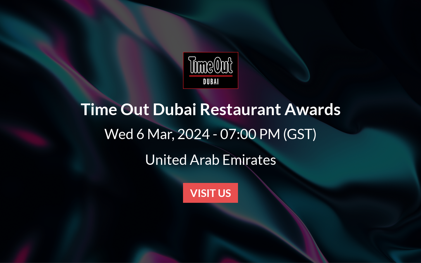Time Out Dubai Restaurant Awards